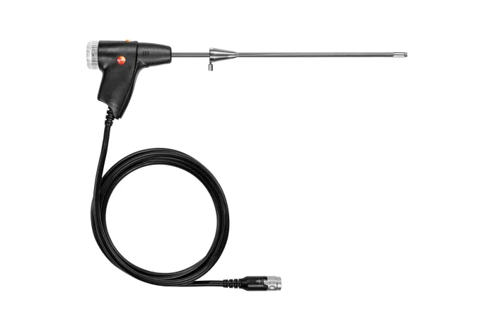 13" probe, 5/16" diameter, 7-ft Teflon-lined hose, t max=932°F ...